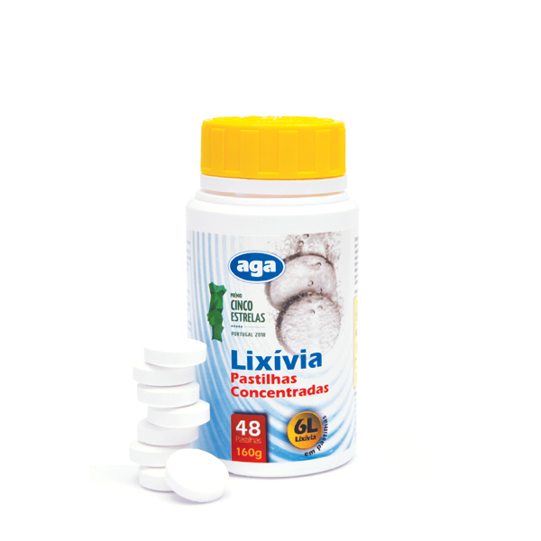 Etiquetas de produto Lixívia